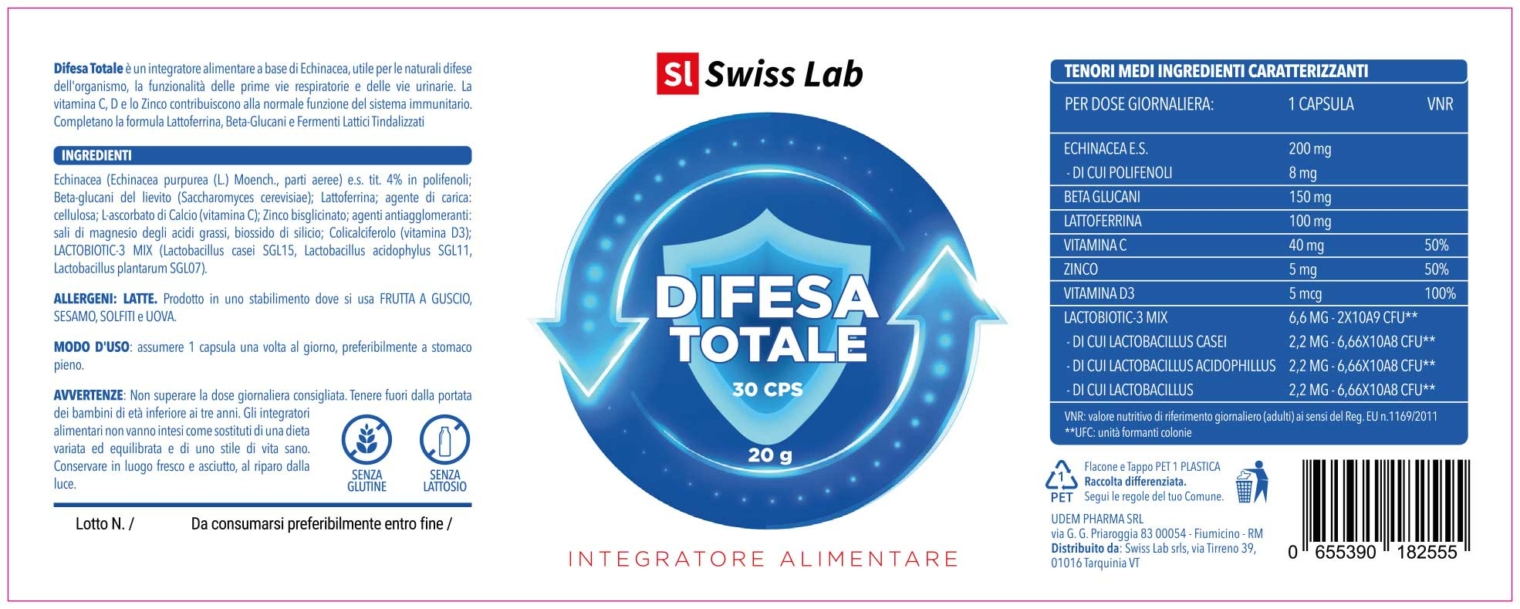 Difesa Totale - 3 Confezioni da 30 cps - Difesa Totale